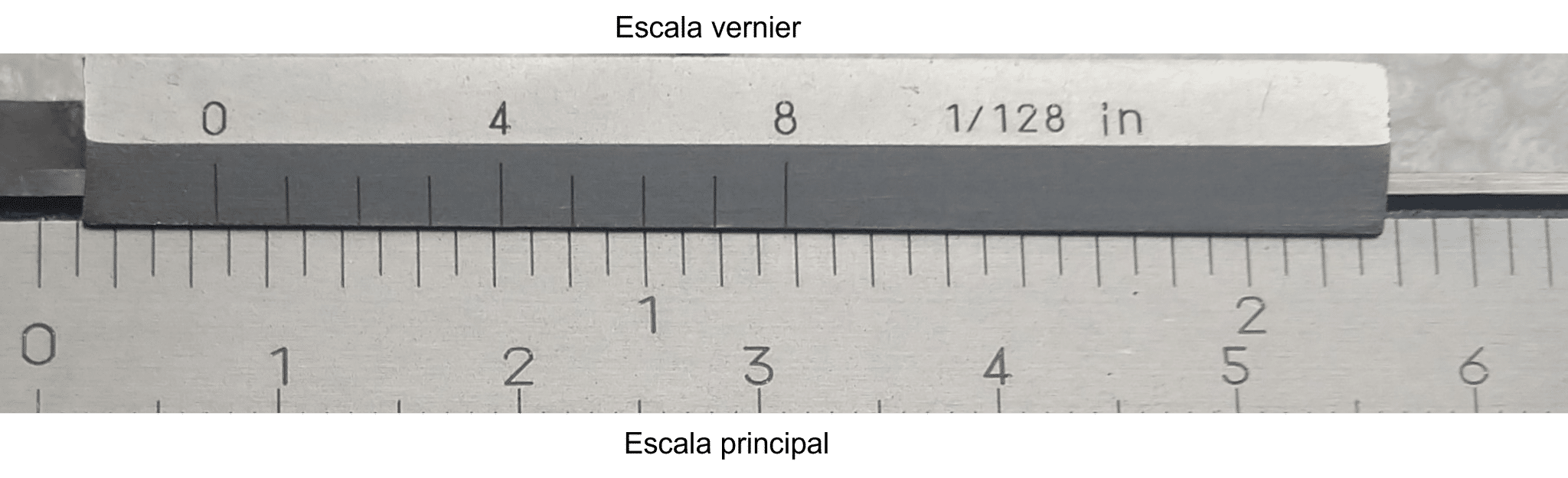 Principios básicos del uso del calibrador vernier - Midebien